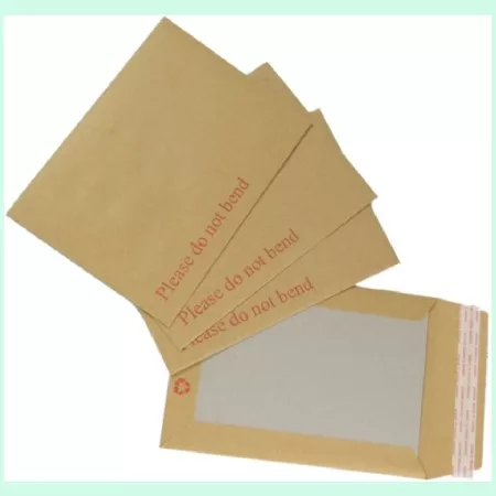 Brown hardback A4 c4 Self adhesive card envelopes (x100) | Liverpool Stamps