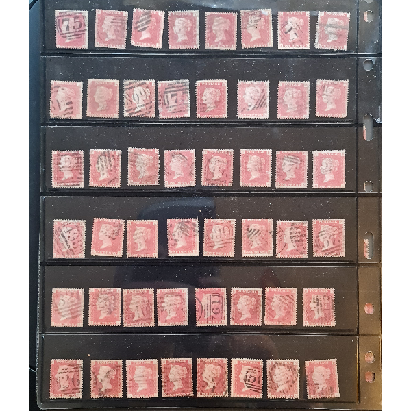 Plate 79 1d Penny Red Full Reconstruction | Liverpool Stamps